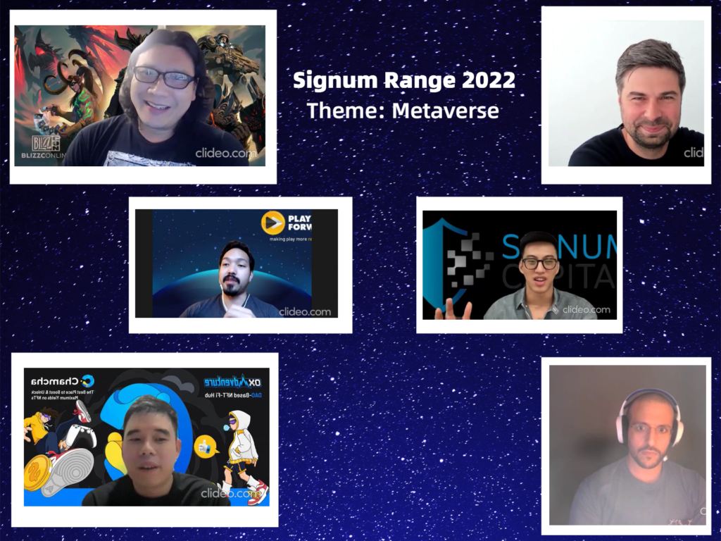 Signum Range 2022 Virtual Event - Signum Capital